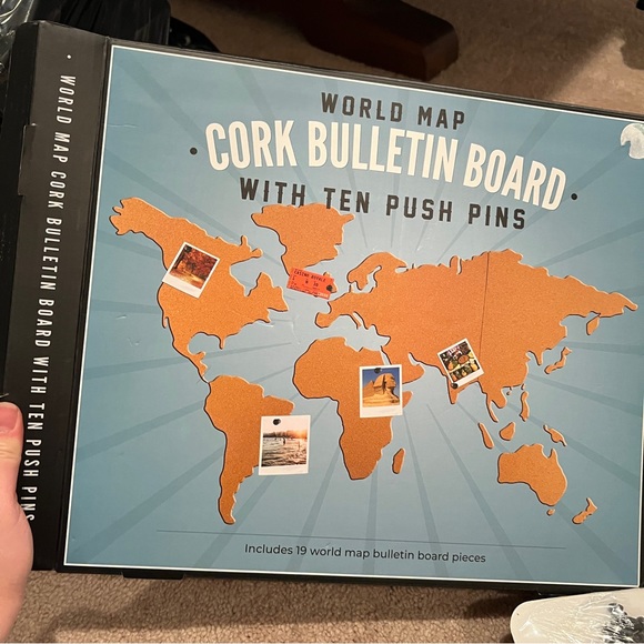 Wall Decor | Nwt Cork World Map | Poshmark
